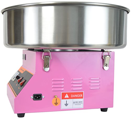VIVO Pink Electric Commercial Cotton Candy Machine, Candy Floss Maker CANDY-V001