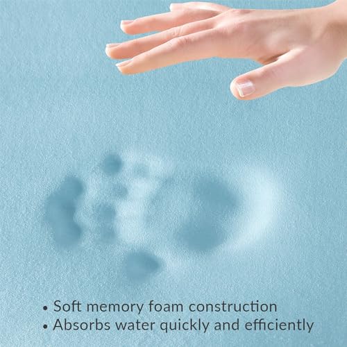 Laural Home Boho Bouquet Memory Foam Rug, Multicolor