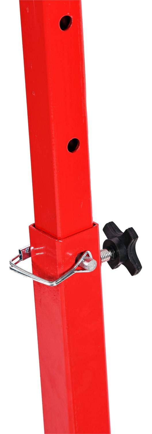 JEGS 81243 Truck Bed Dolly 600 lb. Capacity 51 in. x 44 in. x 12 in. Folded Dime