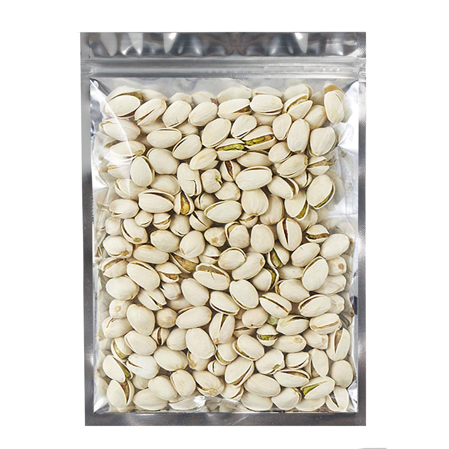 EggFoil 100 Pack Large Smell Proof Bags, 5.5x7.8 Inch Heat Sealable Foil Reusable Zip Bags with Ziplock for Food Package and Storage