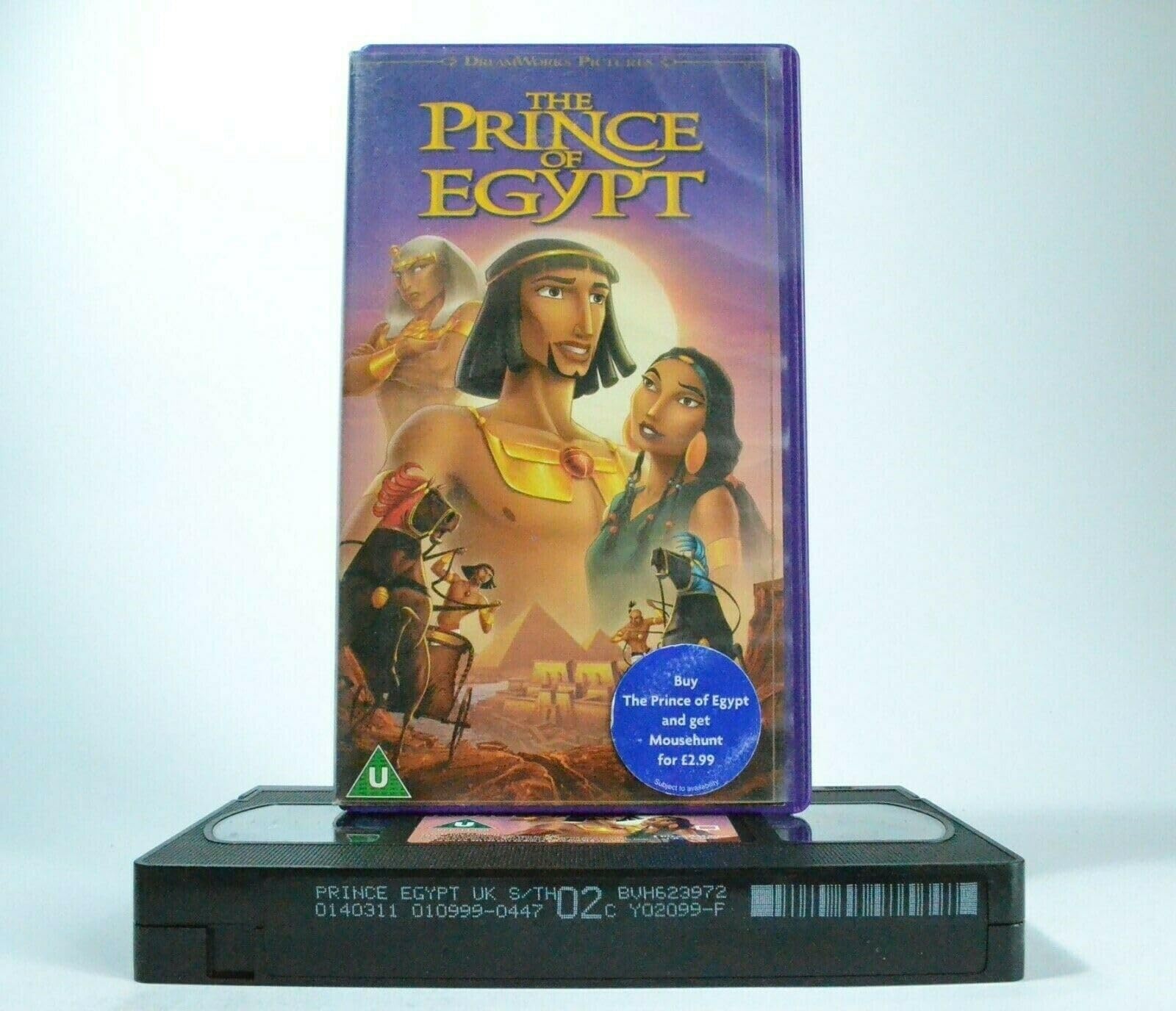 The Prince of Egypt [VHS]