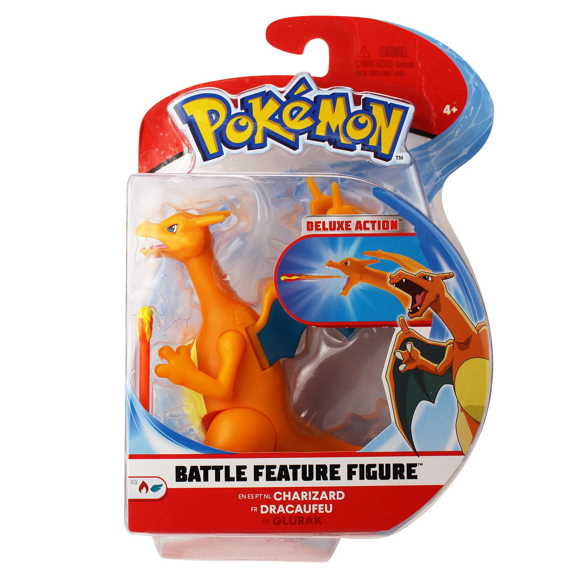 PoKΓ©MoN 4.5" Battle Feature Figure - Charizard