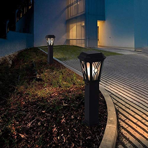 SPNEC Outdoor Waterproof Column Headlights, Home Villa Garden Lawn Lights Outdoor Courtyard Landscape Lights