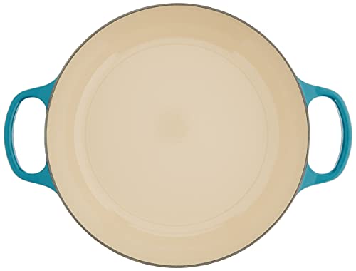 Le Creuset Enameled Cast Iron Signature Braiser, 3.5 qt., Deep Teal