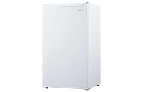 Danby DAR032B1WM 3.2 Cu.Ft. Mini Fridge In White - Free-Standing All Fridge For Bedroom, Living Room, Kitchen, Dorm