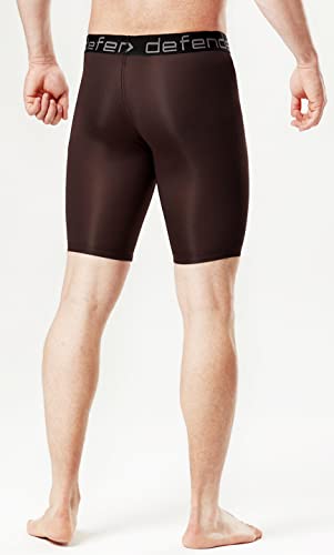 dfen Men's New Sports Compression Under Base Layer Jerseys Shorts Fits Cold Cool UV Bottoms Quick Dry BBBNGN_XL