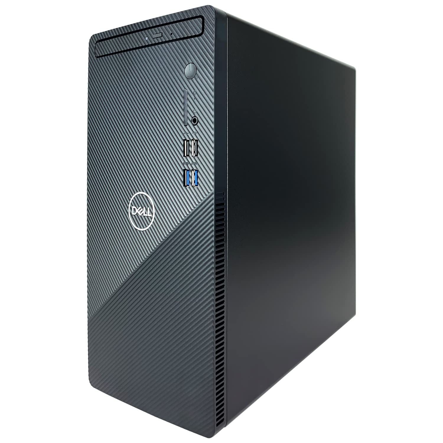 Dell Inspiron i3891 Desktop Computer - 11th Gen Intel 6-Core i5-11400 up to 4.40 GHz Processor, 8GB DDR4 Memory, 256GB SSD, Intel UHD Graphics 630, DVD Burner, Windows 11 Home, Black (Renewed)