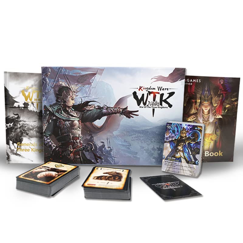 War of The Three Kingdoms: Kingdoms Wars - New Graphics Historical Strategy War Board Game Sanguosha WTK Guozhan