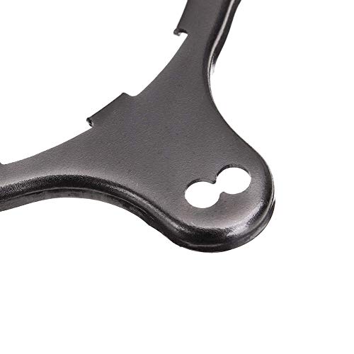 CfoPiryx CPU Cooler Fan Bracket Heatsink Holder AM4 Mounting Bracket Kit, CPU Fan Bracket Stable Radiator Mount for Corsair Hydro Series H55 H60 H75 (Black)