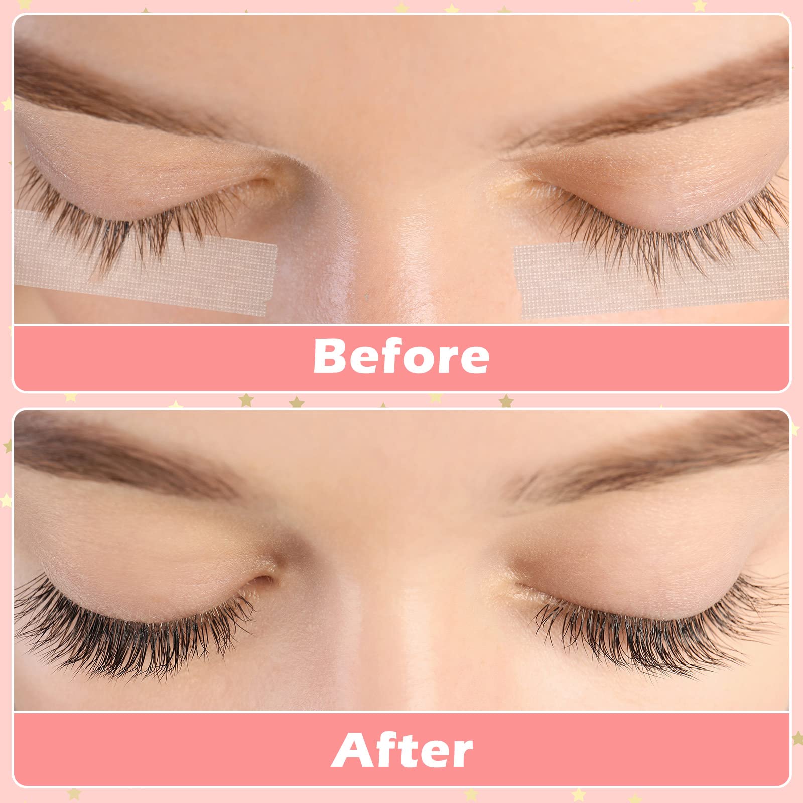 Maitys 2 Rolls Eyelash Tapes 7.8 Yards Total Adhesive Silicone Gel Lash Tapes for Eyelash Extension Breathable Cross Texture Direction Soft Lash Extension Tape Under Eye Eyelash Extension Supplies