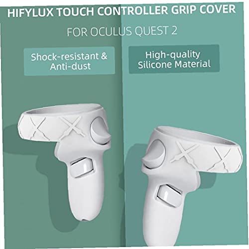 Touch Controller Grip Cover for Oculus Quest Quest 2 Anti-Throw Handle Protective Sleeve 1Pair