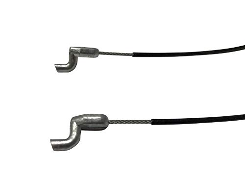 EngineRun 1501122MA (2 Pack) Snow Thrower Front Drive Lower Cable Compatible with Craftsman Murray fits OEM 722095 313449MA 2 Stage Snow Blower Parts
