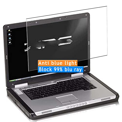 Vaxson 2-Pack Anti Blue Light Screen Protector, compatible with DELL XPS M170 17" TPU Film Protectors Sticker [ Not Tempered Glass ]