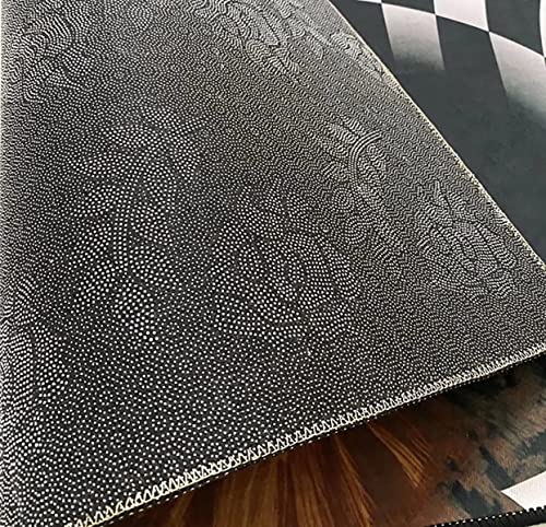 Marble Brick Bottomless Hole Area Rug Extra Large for Kids Playroom 3D Optical Visual Illusion Trap Living Room Floor Carpet Mat ,6'x9'