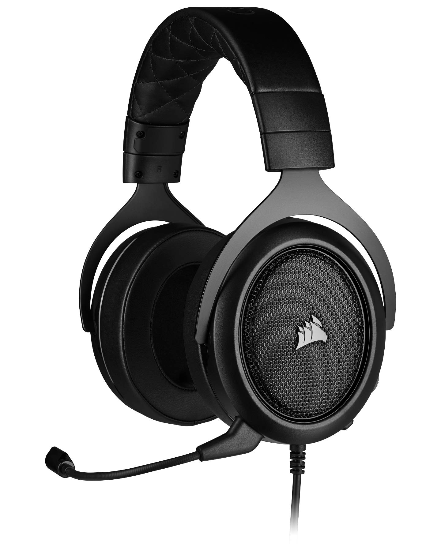 Corsair HS50 PRO Stereo Gaming Headset — Carbon (Renewed)