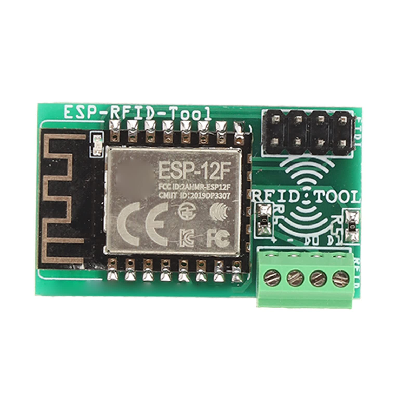 ESP 12F WiFi Module, Universal Data Logger Badge Identification Data Logging Stable Durable for System