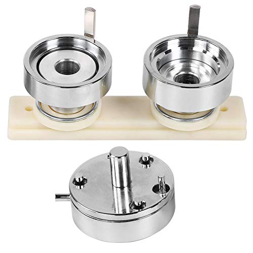 Button Mould, 58mm DIY Aluminum Alloy Interchangeable Die Mould for Button Maker Badge Machine