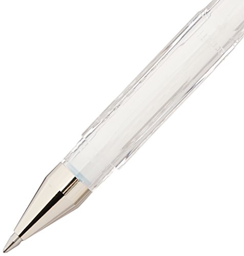 Uni-ball Signo Angelic UM-120AC Gel Ink Pen 0.7 mm, White Ink, 5 pens per Pack(Japan import) [Komainu-Dou Original Package]