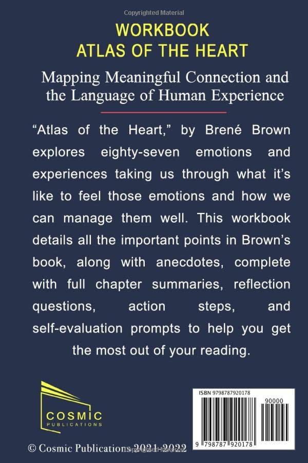 Workbook: Atlas of the Heart by Brené Brown: Mapping Meaningful Connection and the Language of Human Experience