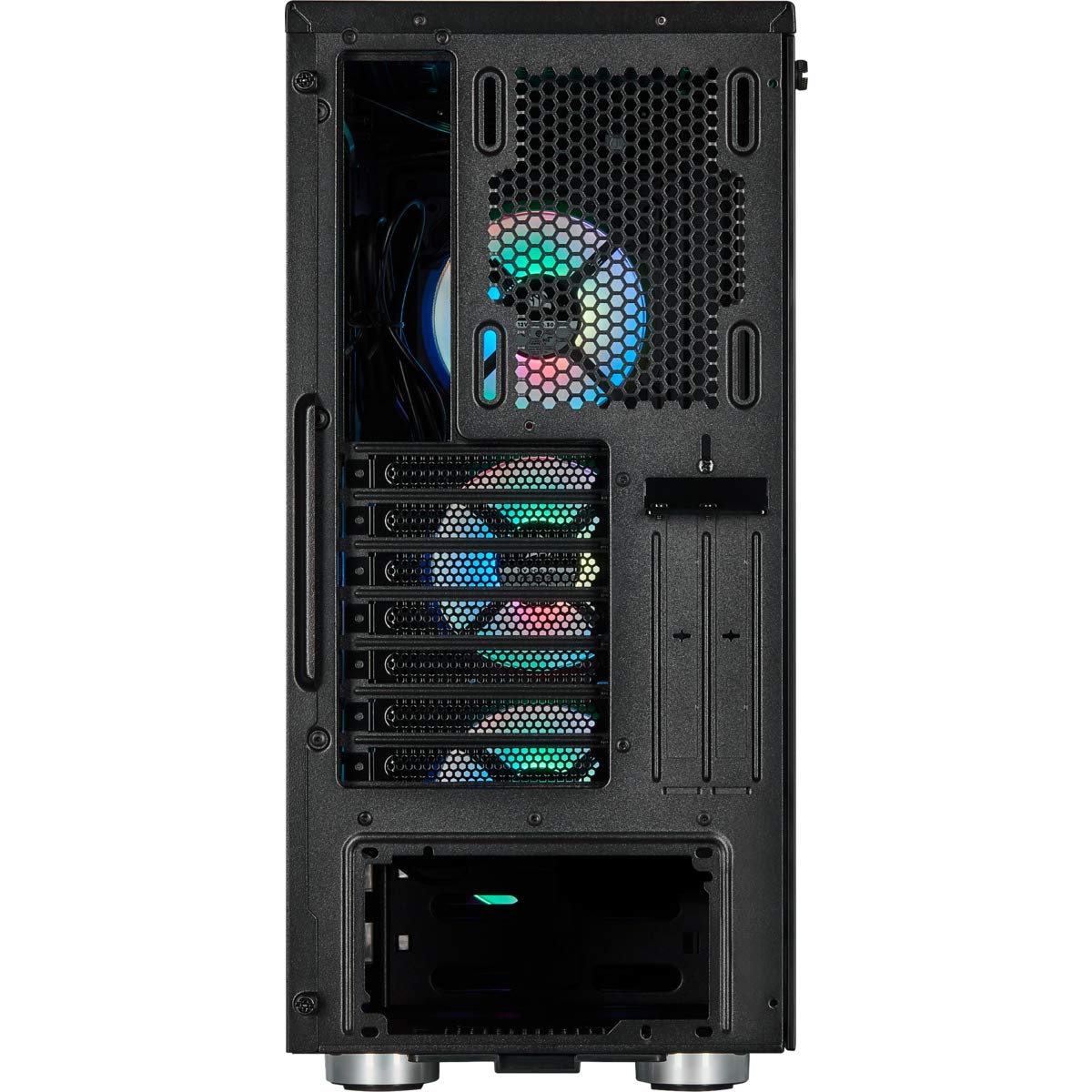 Corsair Icue 465X RGB Mid-Tower ATX Smart Case, Black
