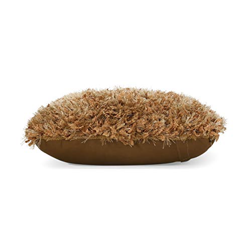 Christopher Knight Home Grace Boho Fabric Cube Pouf, Single, Brown