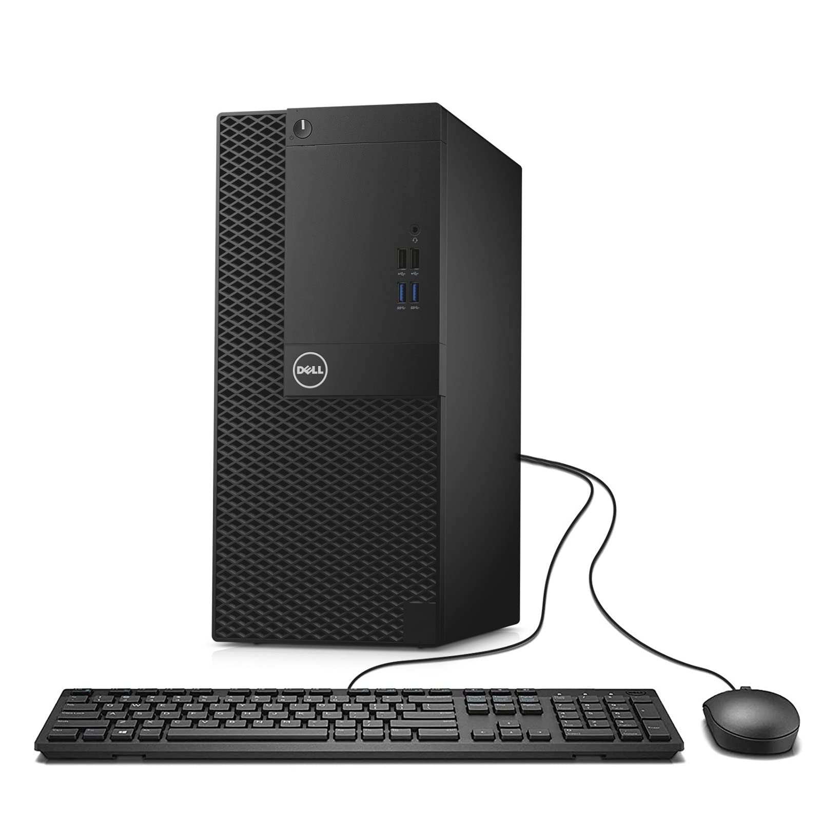 Dell OptiPlex 3050 Tower High Performance Business Desktop Computer, Intel Core i3-6100 3.7GHz, 8G DDR4, 512G SSD, WiFi, BT, 4K Support, DP, HDMI, Windows10 Pro 64 English/Spanish/French(Renewed)