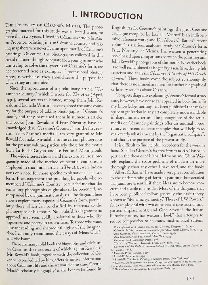 Cezanne's Composition: Analysis of His Form with Diagrams and Photographs of His Motifs