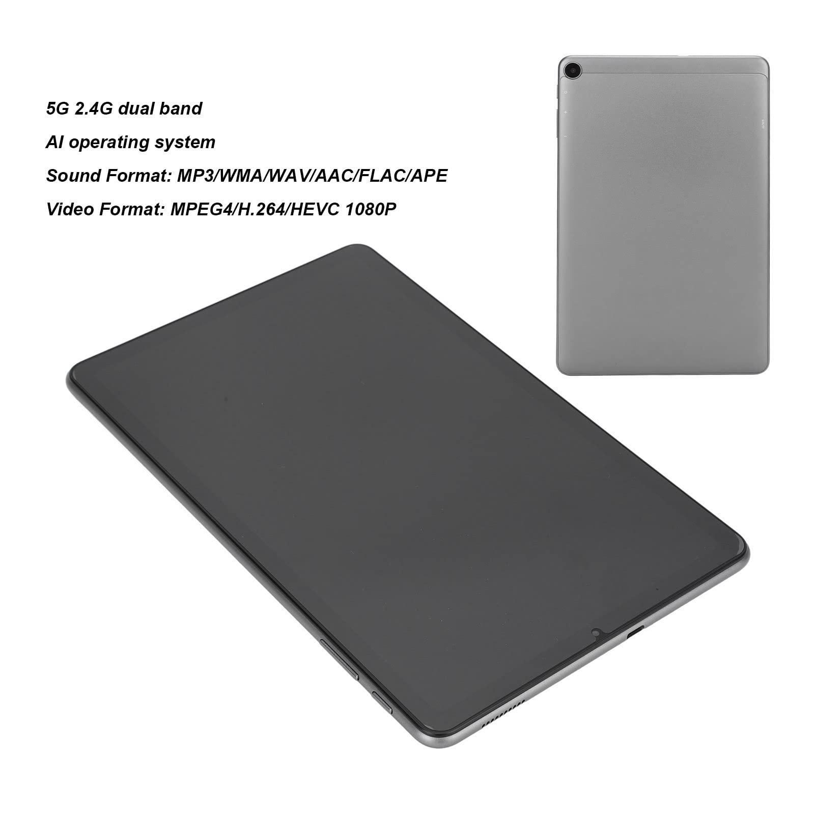 Cuifati 10.4 Inch Tablets, 11 Tablet, Kids Tablet 4GB RAM 64GB ROM Octa Core 4G Dual Cards Dual Standby 3000mah Battery Portable Tablet