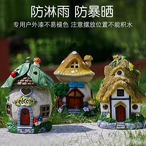 XIANGGELI Creative Jewelry Solar Decorative Light House Decoration Outdoor Villa Garden Courtyard Home Balcony
