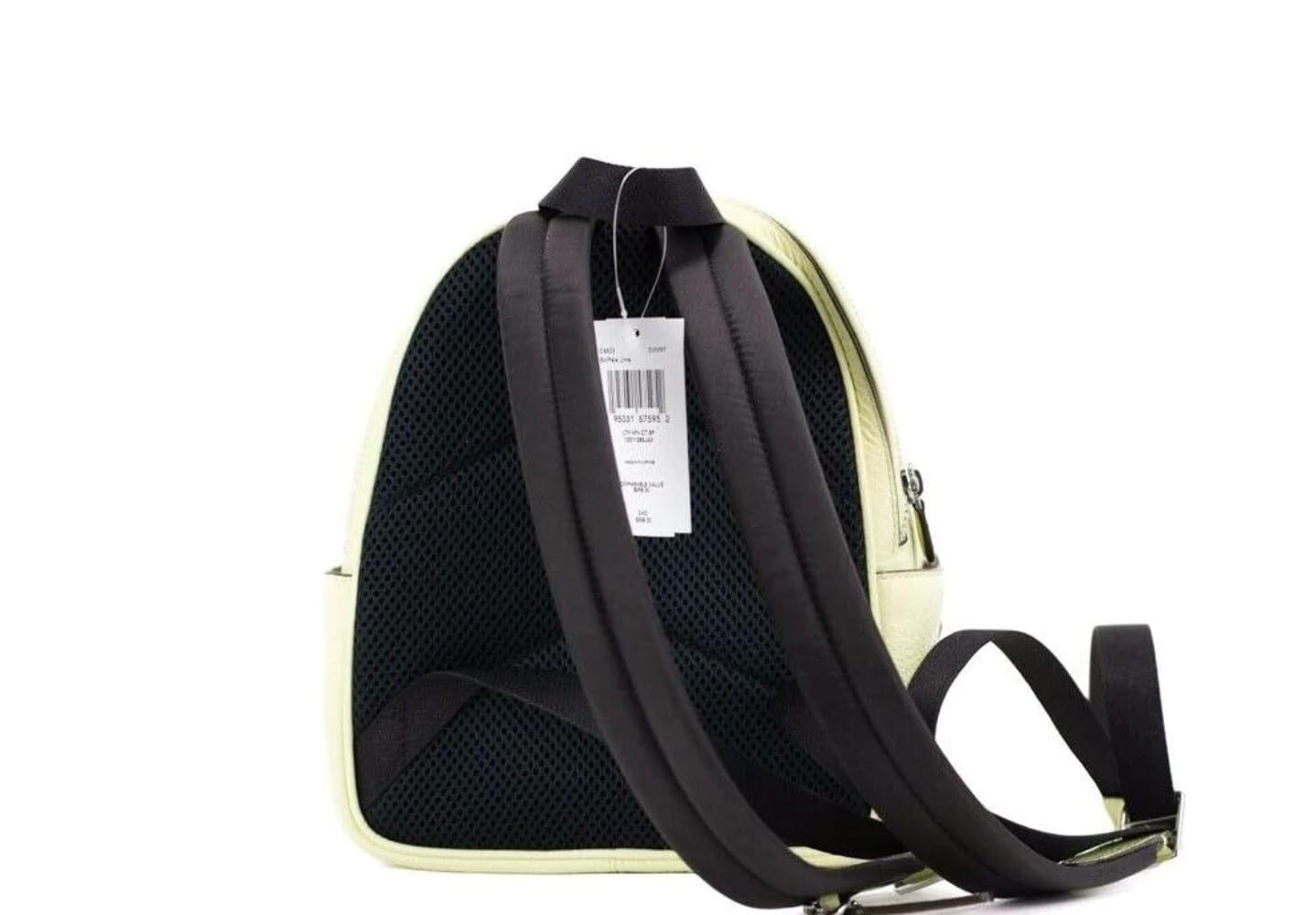 Coach Women's Mini Court Backpack (Pebble Leather - Pale Lime)
