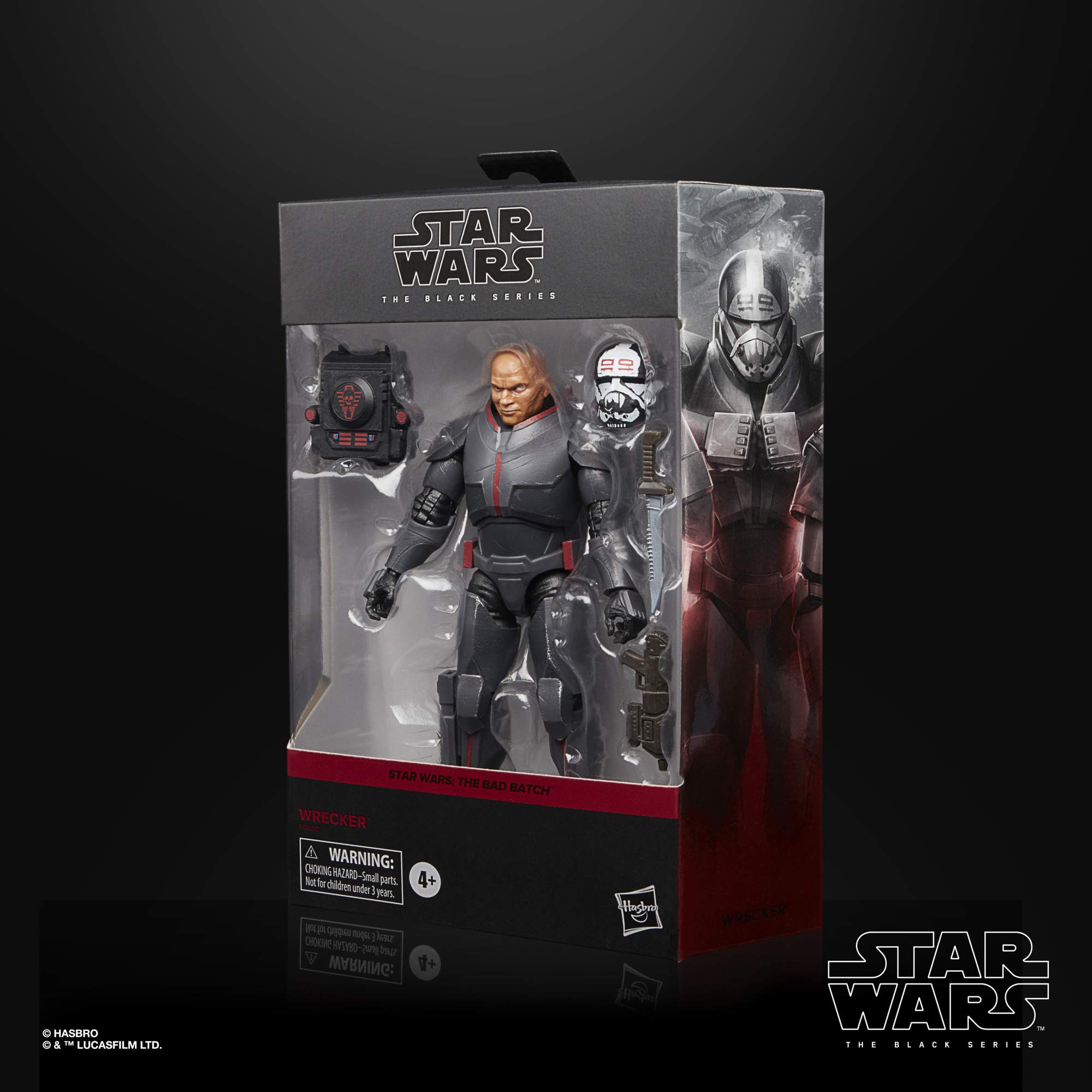 STAR WARS The Black Series Wrecker 6-Inch-Scale The Bad Batch Collectible Deluxe Action Figure, Toys for Kids Ages 4 and Up