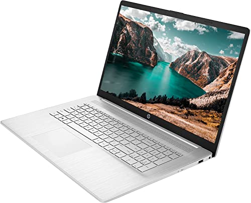 HP 17 Laptop, 17.3" HD+ Touchscreen, Intel Core i7-1255U Processor, 64GB RAM, 2TB SSD, Webcam, HDMI, Backlit Keyboard, Wi-Fi, Windows 11 Home, Silver