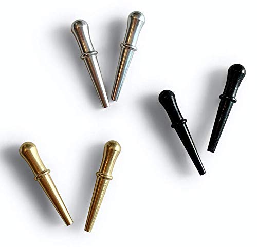 Premium Metal Cribbage Pegs (6 Pack) | Made in The USA