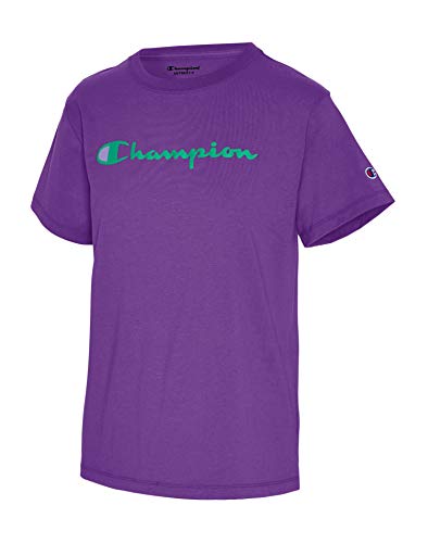 Champion Women's T-Shirt, Classic Cotton-Blend T-Shirt, Crewneck Tee, Jersey T-Shirt