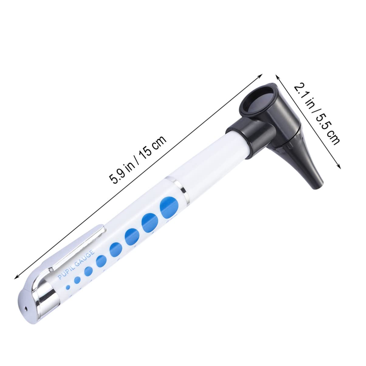 DOITOOL 3X Magnification Generation Doctor Mom Ear Scope Otoscope with Light,Otoscope with Both Adult and Pediatric Disposable Specula Tips Ear Checker for Ear Infections
