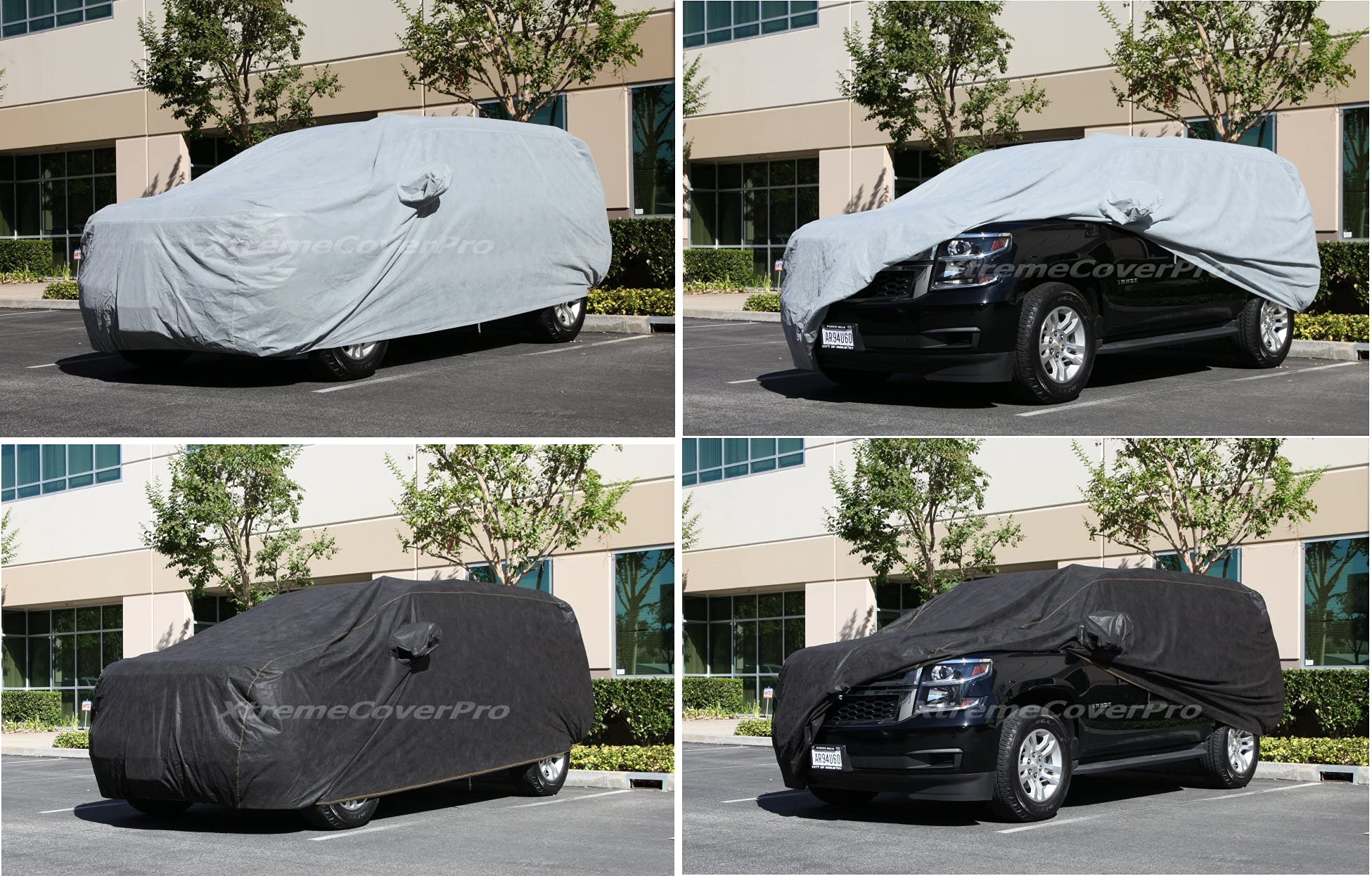 Car Cover fits 2009 2010 2011 2012 2013 2014 2015 2016 2017 2018 2019 Ford Flex XTREMECOVERPRO PRO Series Grey