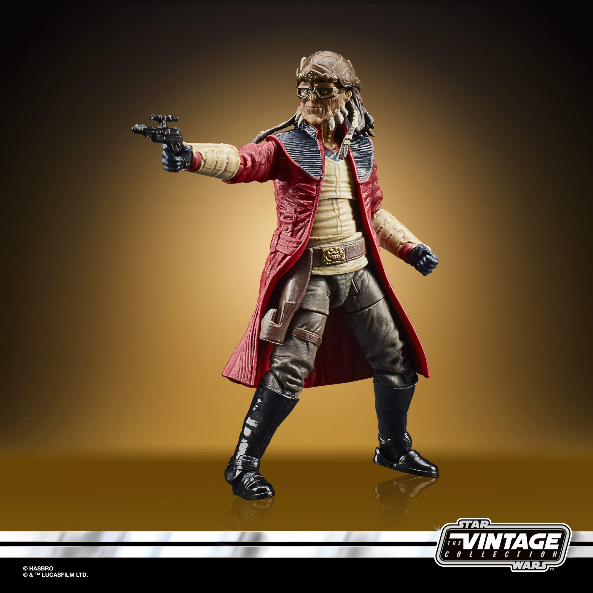STAR WARS The Vintage Collection Hondo Ohnaka Toy, 3.75-Inch-Scale The Clone Wars Action Figure, Toys for Kids Ages 4 and Up