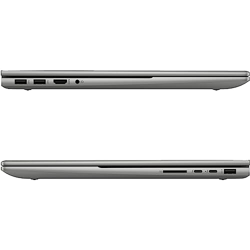 HP 2023 Latest Premium Envy Laptop, 17.3" UHD Display, Intel Core i7-13700H, 64GB RAM, 2TB SSD, Webcam, HDMI, Wi-Fi 6, Backlit Keyboard, Windows 11 Home, Grey