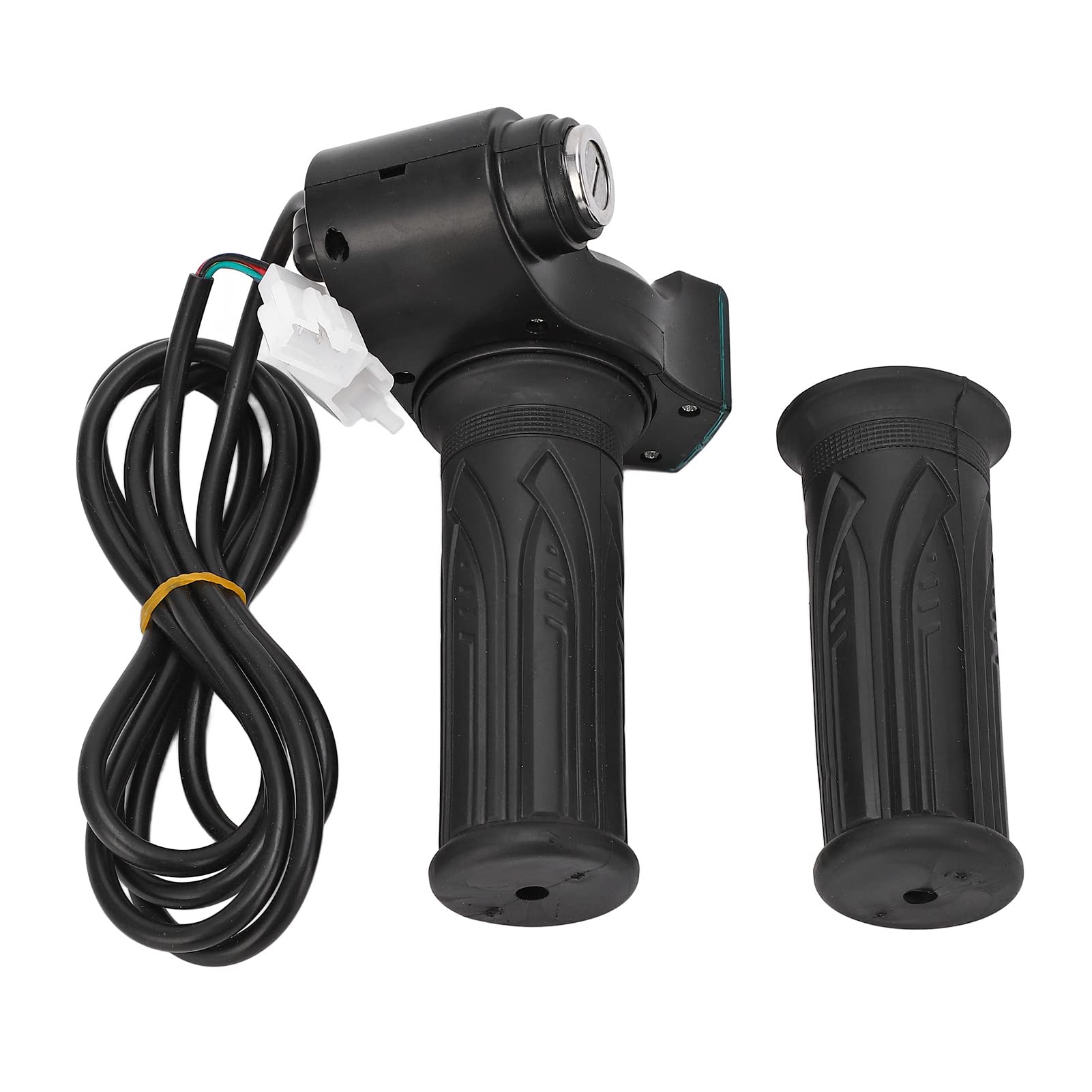 Dilwe Electric Motor Controller Kit,48V 800W Motor Controller Throttle Grip with Lock and Keys for Electric Bike Scooter