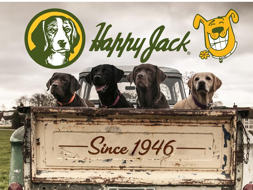 Happy Jack Cod Liver Fish Oil for Dogs Skin and Coat Supplement, Brain, Eyes, Bones, Hip, Joint, Heart & Immune System Health, Energy Booster (16 oz), Omega 3 with EPA & DHA, Vitamin A & D