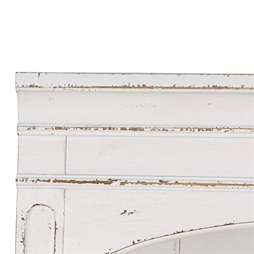 Liberty Furniture INDUSTRIES Magnolia Manor Bunching Bookcase, W32 x D15 x H78, White