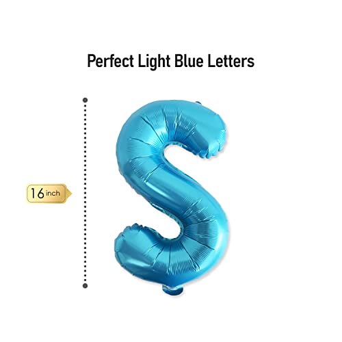 PartyForever LAST SPLASH Balloons Banner Light Blue Bachelorette Party Decorations Sign