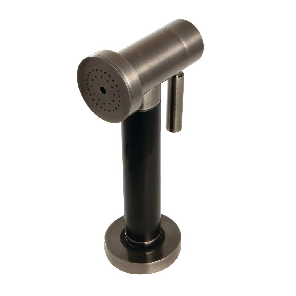 Kingston Brass KSSPR4K Kitchen Faucet Side Sprayer, Black Stainless