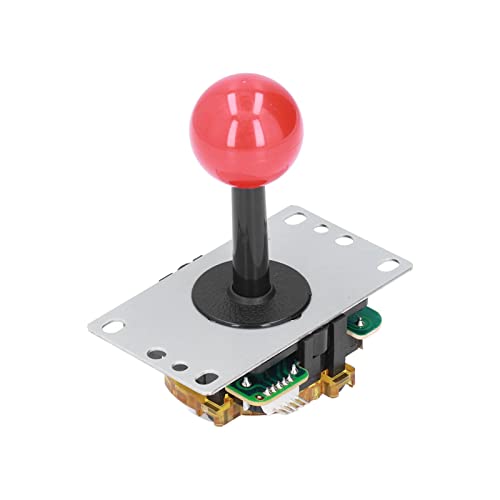 Yivibe Arcade Stick, PC Arcade Stick Zero Delay Metal Remote Controller Multipurpose for Game Consoles