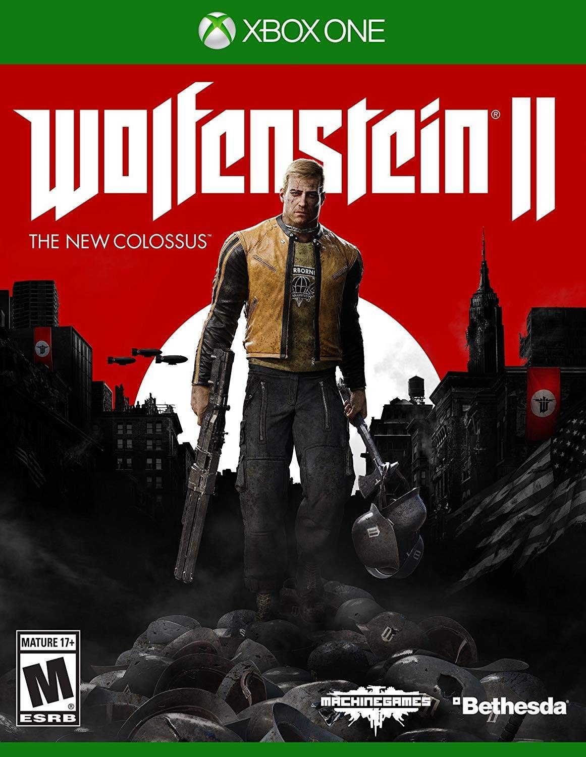 Wolfenstein II: The New Colossus - Xbox One, (Renewed)