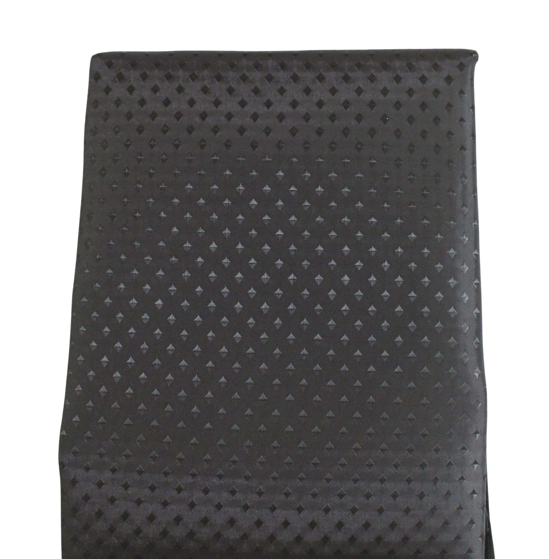 DI Home & Style Dependable Industries Fabric Print 100% Polyester Sink Skirt Hides Pipes Adds Bathroom Storage Space Black Diamond