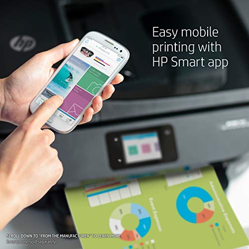 HP ENVY Photo 7855 All in One color Photo Printer with Wireless Printing, HP Instant Ink ready, Works with Alexa (K7R96A)