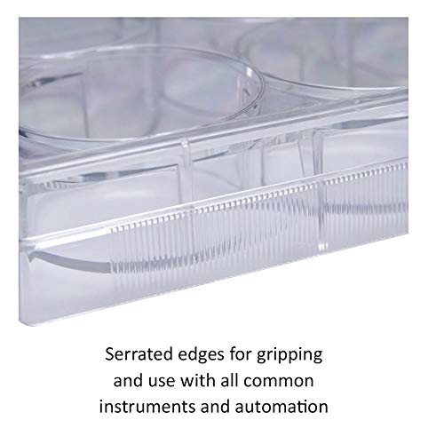 Grow Cells with Olympus 24-Well Tissue Culture TC Treated Plates, Sterile, Individually Wrapped, Flat Bottom Wells, 100 Treated Cell Culture Plates/Unit