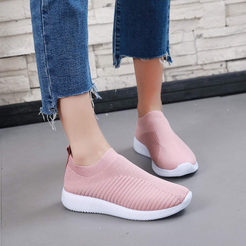 Women's Lightweight Walking Athletic Shoes Mitiy Breathable Mesh Sneakers Casual Running Shoes