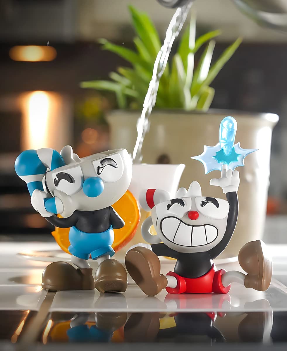 Youtooz Mugman Vinyl Figure 3.7" Inch, Mugman Action Figure, Cuphead and Mugman Vinyl Toys Cuphead Collection Based on Cuphead Games